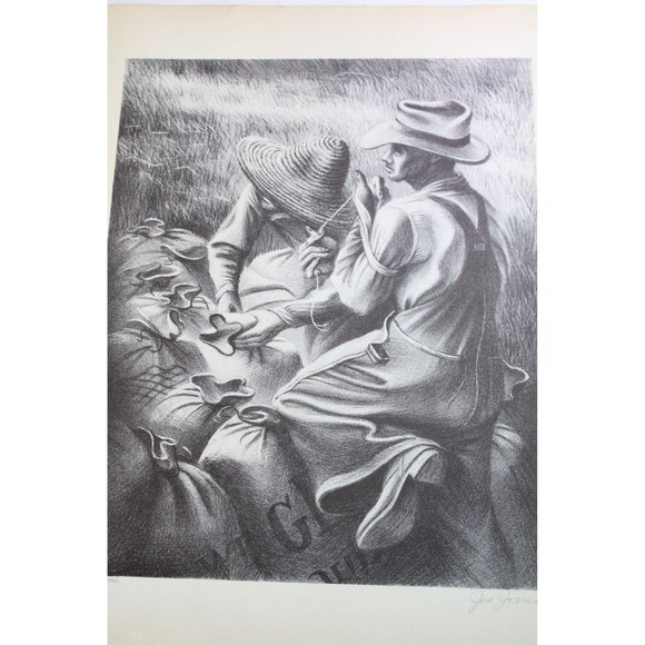 Joe Jones | Art | Joe Jones Print Missouri Wheat Farmers Vintage 939 ...